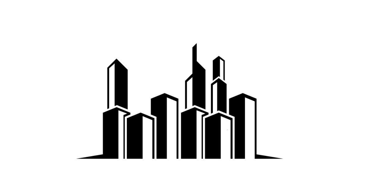 Modern City Building Home Logo Vector V11 - TemplateMonster