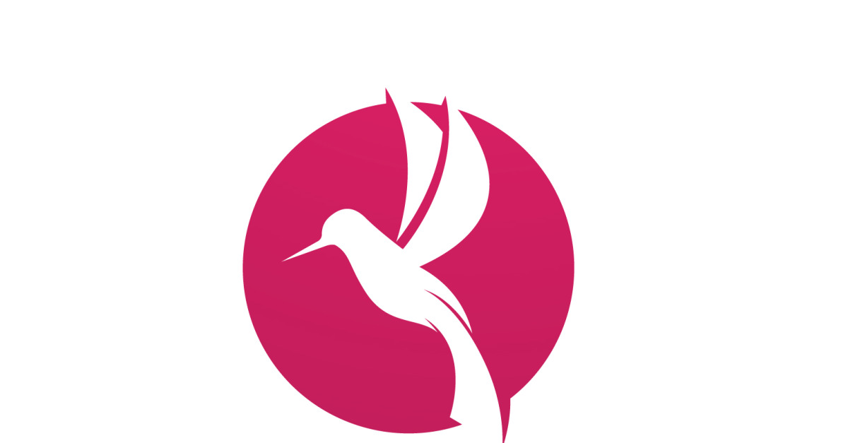 Bummingbird Fly Animal Logo Vector V2 - TemplateMonster