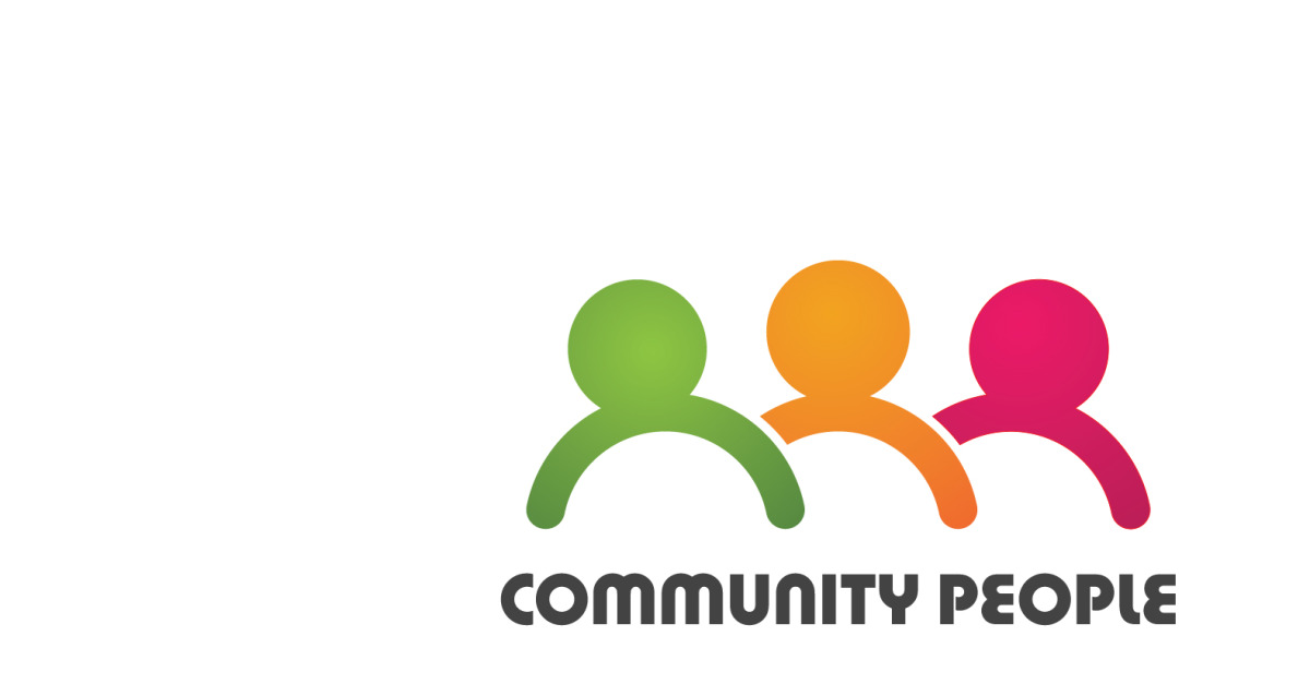 Creative People Team Group Community Logo V19