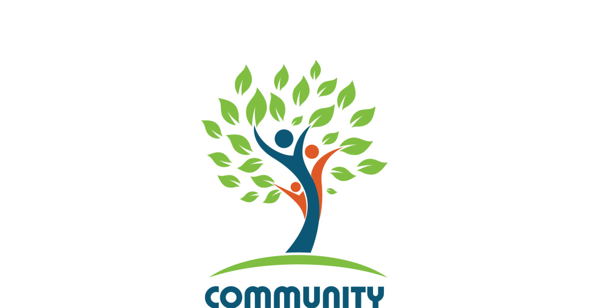 Creative People Team Group Community Logo V5