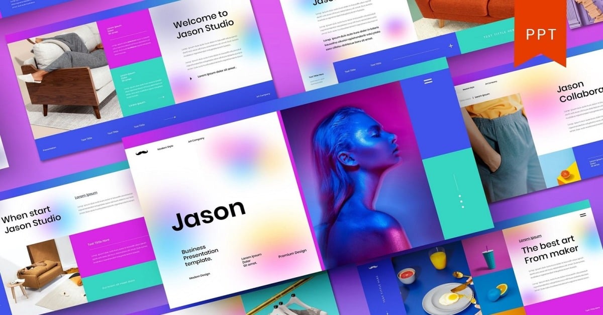 Jason – Business PowerPoint Template - TemplateMonster