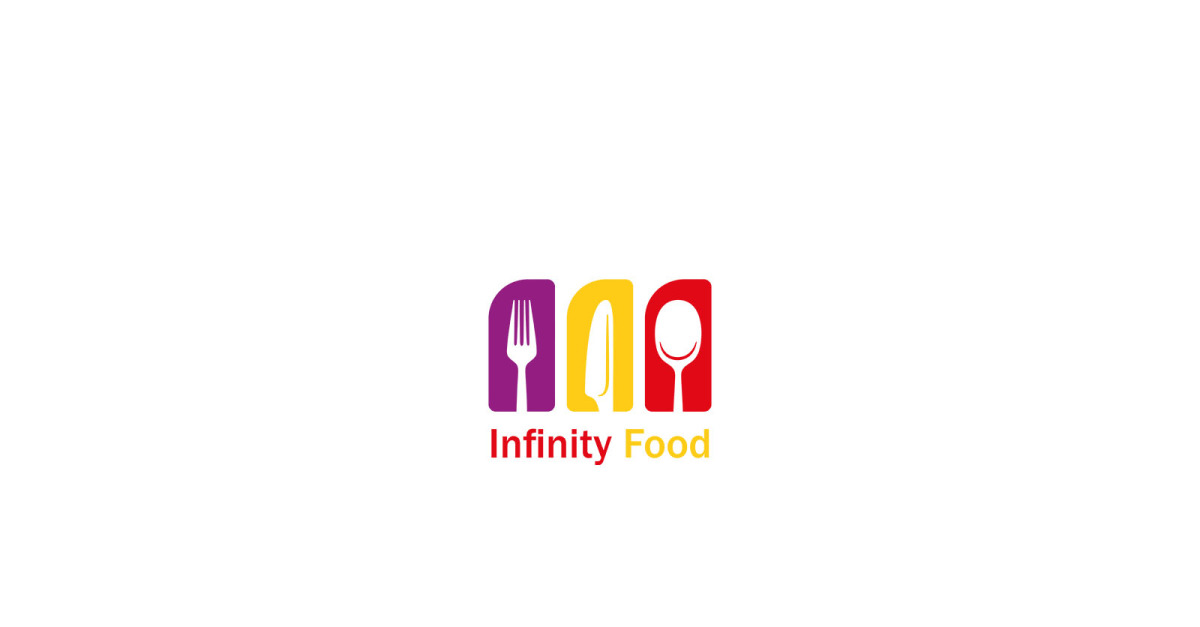 Infinity Food Restaurant Logo template - TemplateMonster
