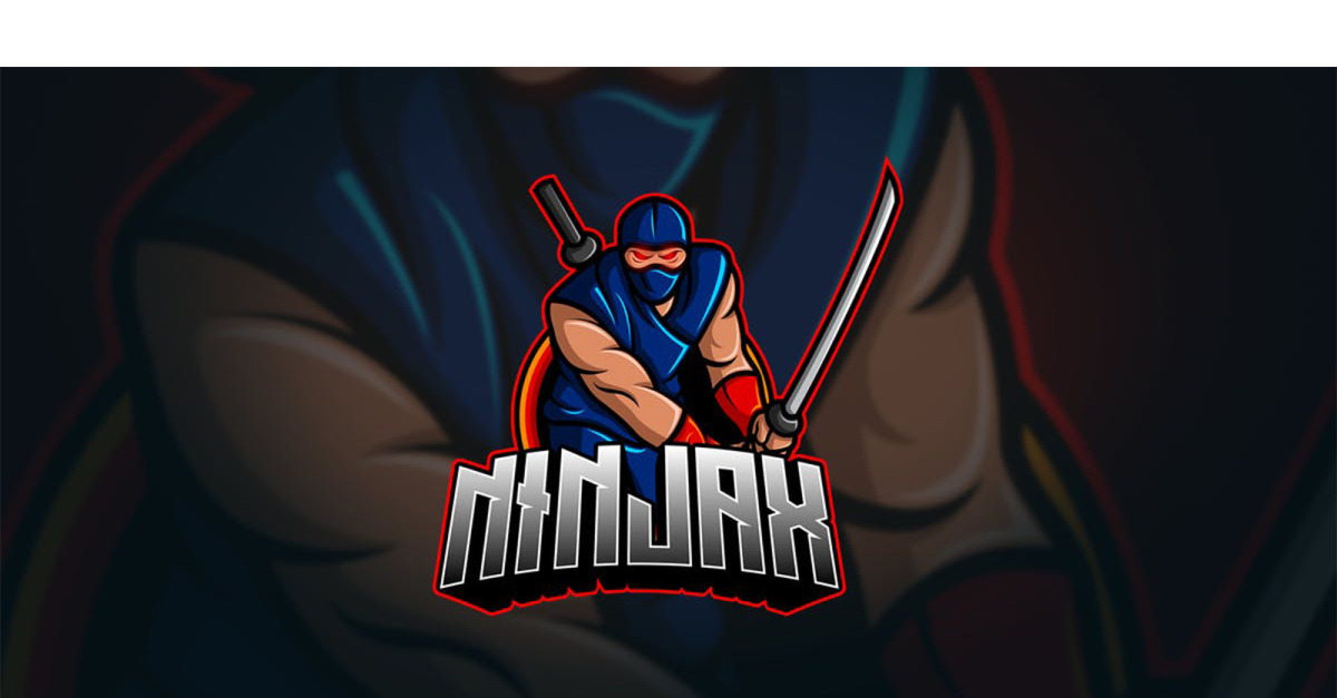 Ninja - Maskot & Esport Logosu - Ninja - Maskot & Esport Logosu