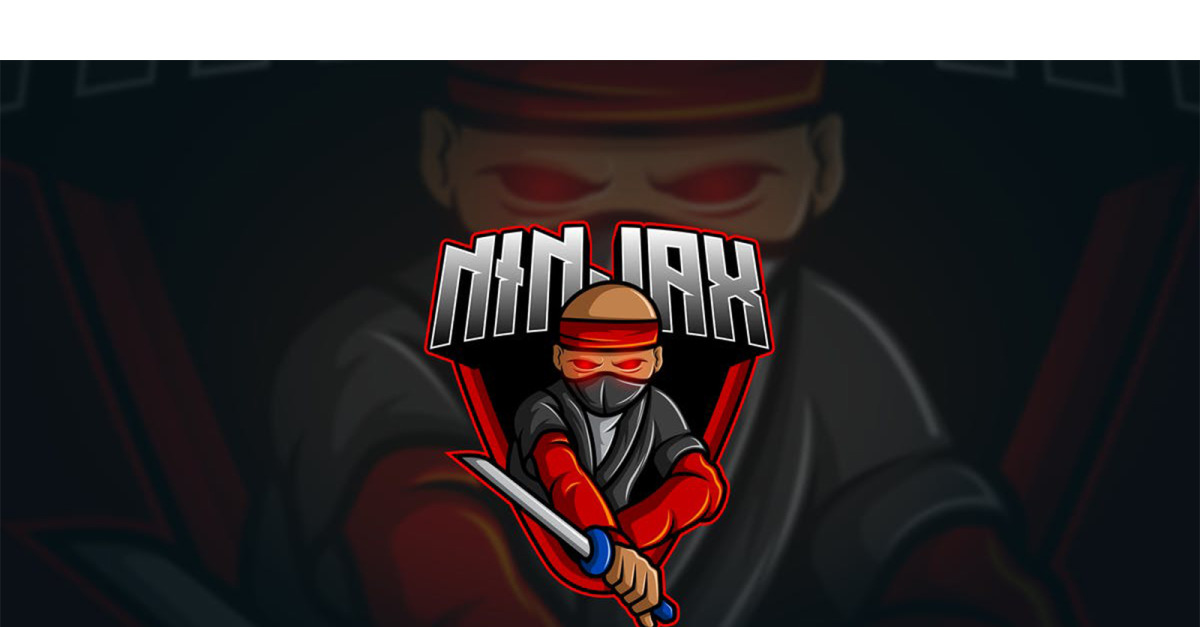 Ninja - Maskot ve Esport Logo 2 - Ninja - Maskot ve Esport Logo 2