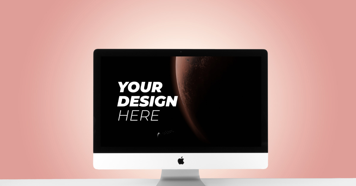 Premium Minimal Desktop Mockup Template - TemplateMonster