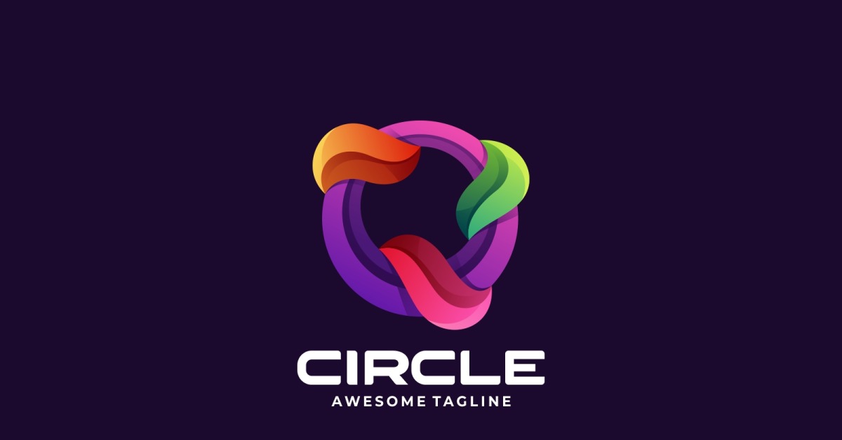 Circle Colorful Logo Design #252817 - TemplateMonster