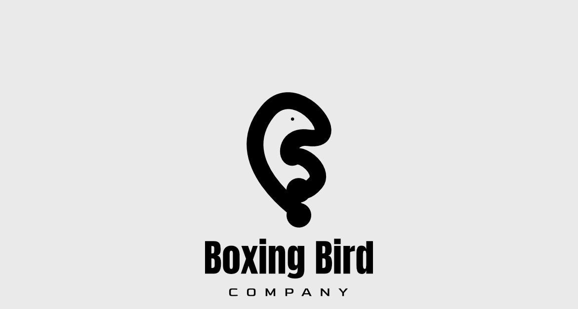 Boxing Bird Animal Fight Logo #253569 - TemplateMonster