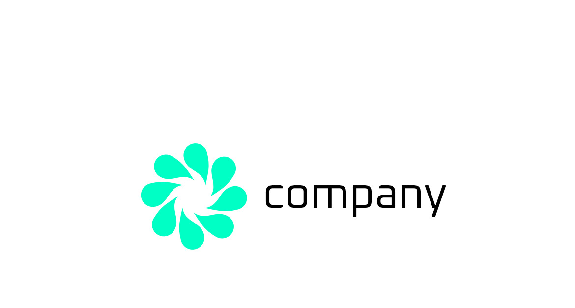 Corporate Rounded Tech Startup Logo #253583 - TemplateMonster