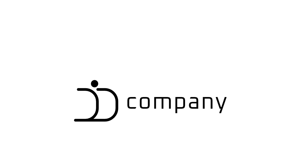 Letter D People Human Modern Logo #253574 - TemplateMonster