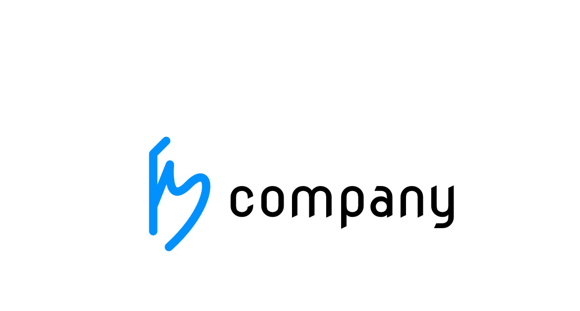 Monogram Harf FY Tech Logo #253592 - TemplateMonster