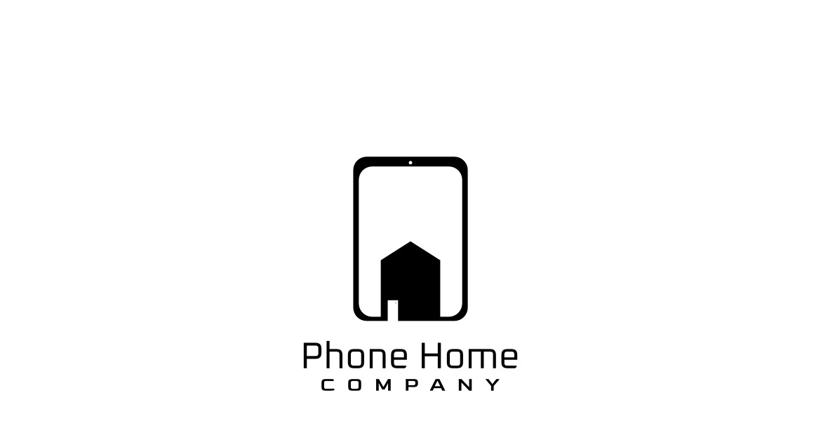Phone Home Dual Meaning Logo #253595 - TemplateMonster