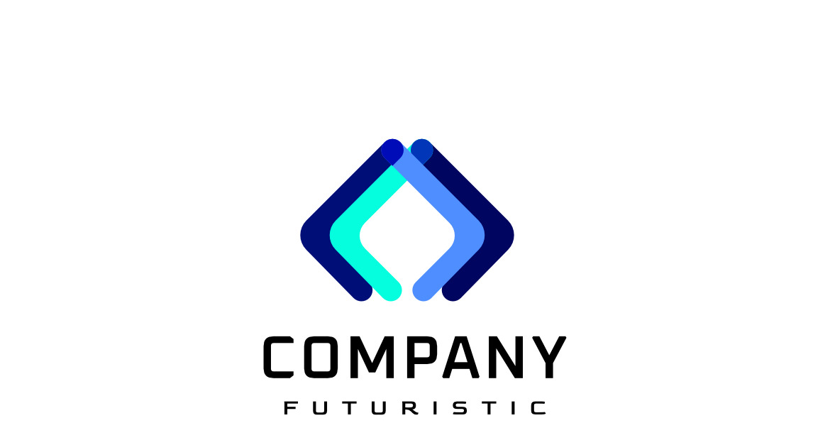 Tech Harf M Logo bağlayın #253582 - TemplateMonster