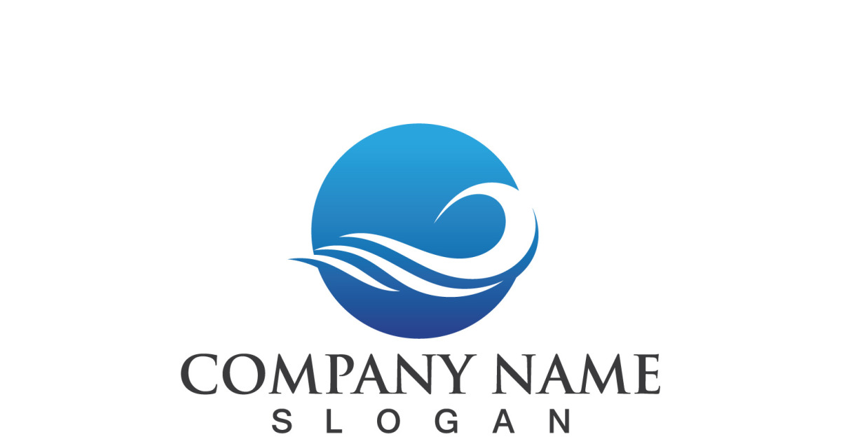 Eco hoja verde árbol naturaleza logotipo y símbolo Vector V44