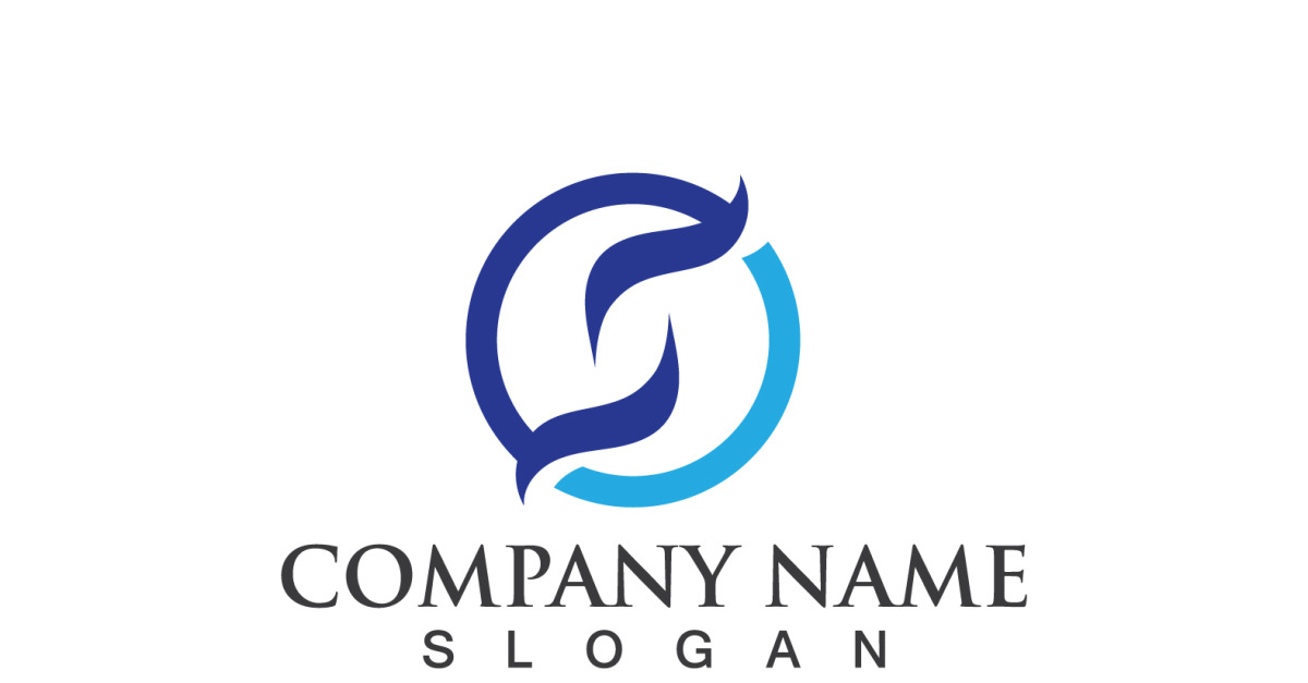 S Business Initial Company Logo Vector V5 - TemplateMonster