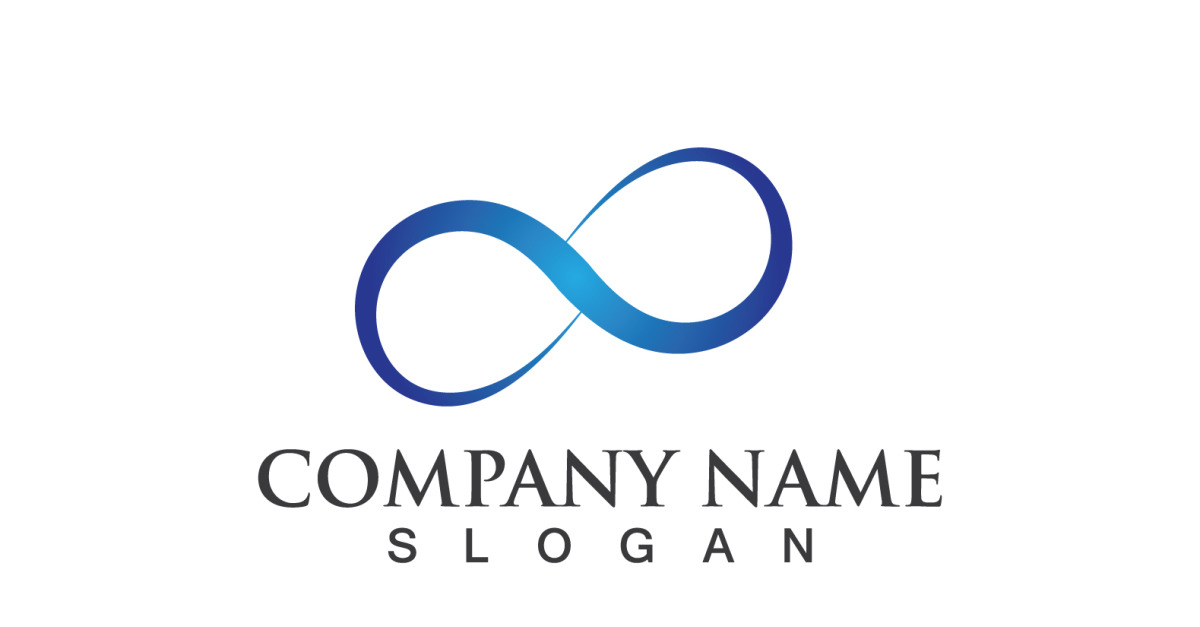 Infinity Design Logo And Symbol Vector V4 - TemplateMonster
