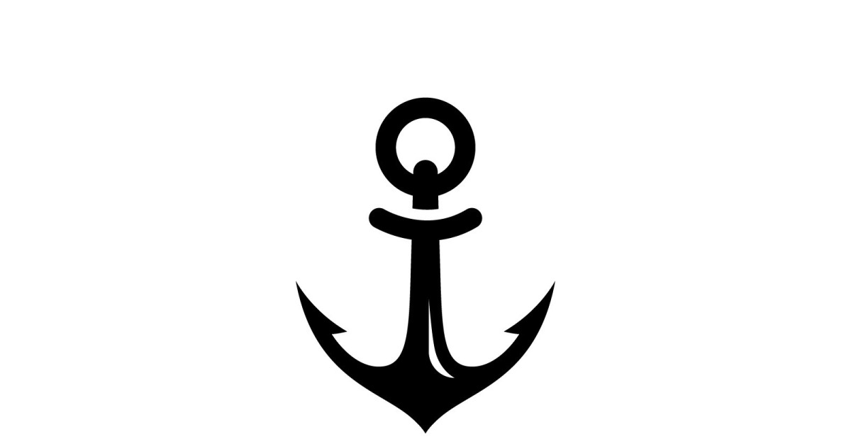 Ancla Logo Vector Símbolo V1 #255372 - TemplateMonster