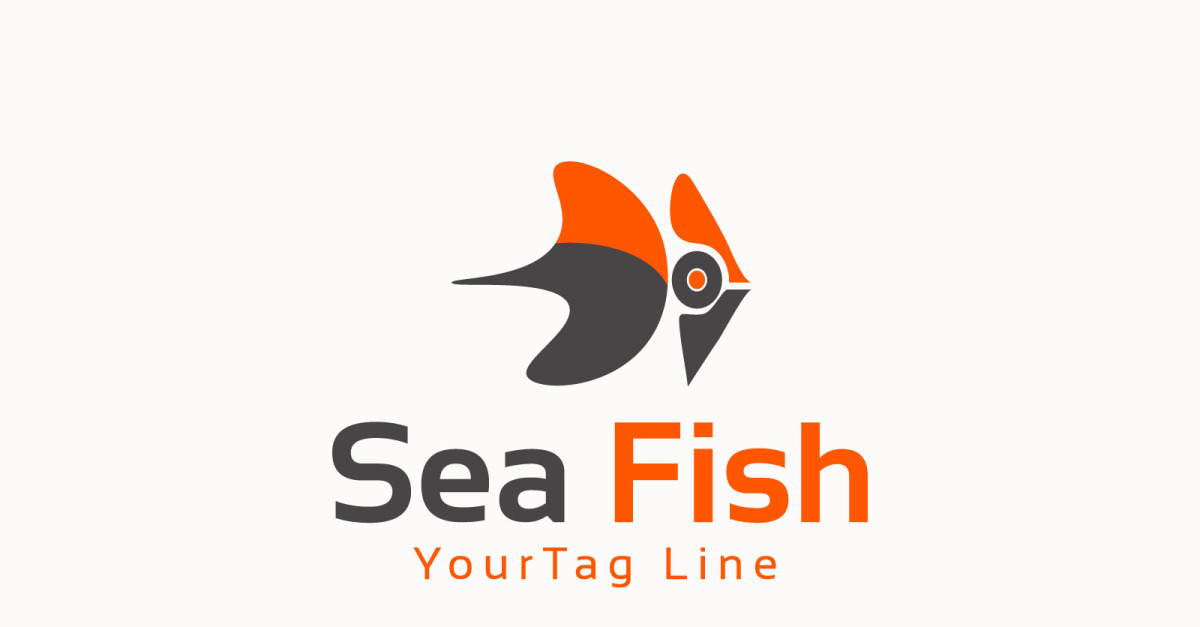 Szablon logo Ryby Morza Białego #255436 - TemplateMonster