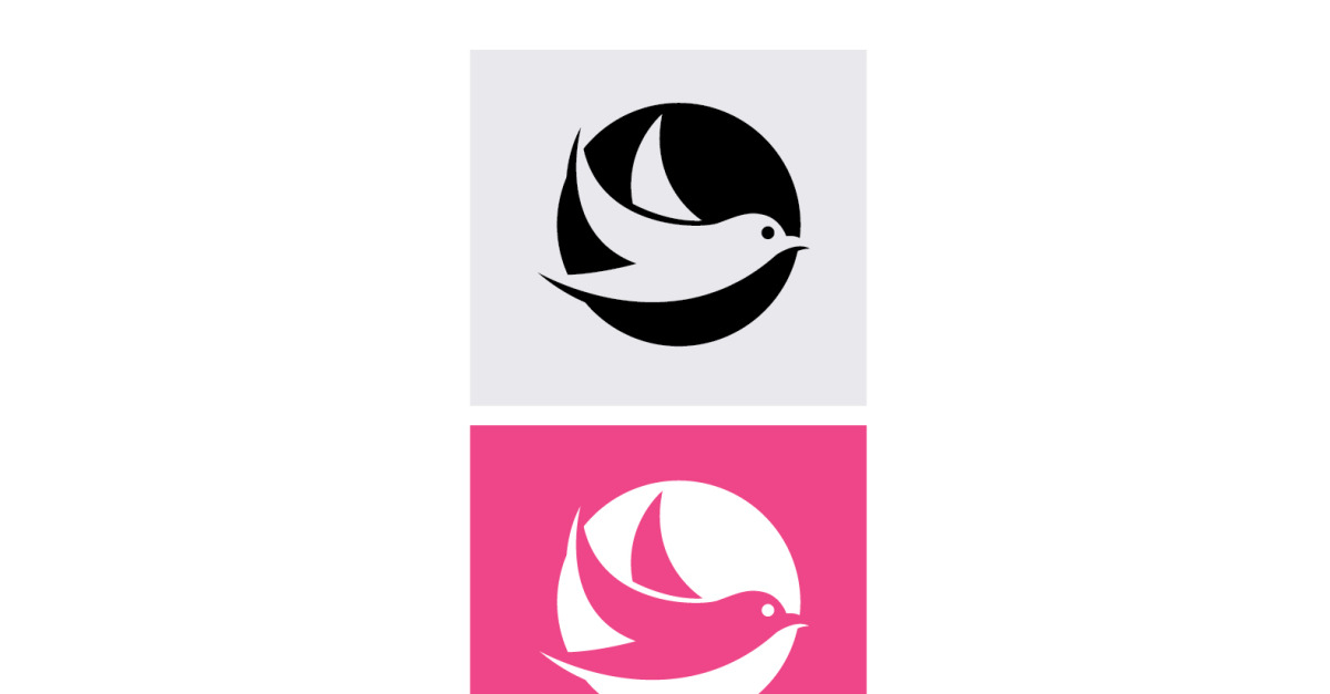 Bird Fly Logo And Symbol Vector V3 #256357 - TemplateMonster