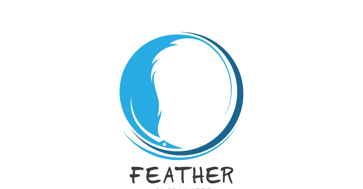 Pena Pena Escrever Sinal Logo Vector V7 - TemplateMonster