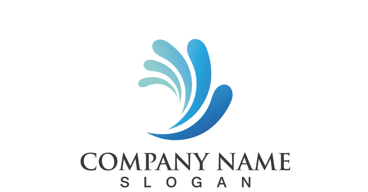 Splash Water Fresh Logo And Symbol Vector V5