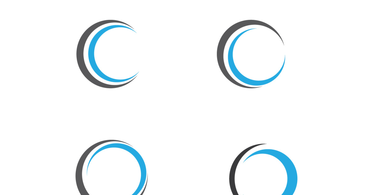 Circle C logo And Symbol Vector V #256753 - TemplateMonster
