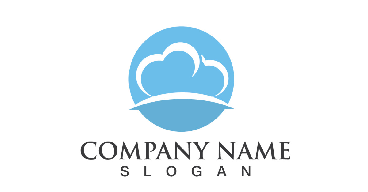 Cloud Server Logo And Symbol Design Vector V12