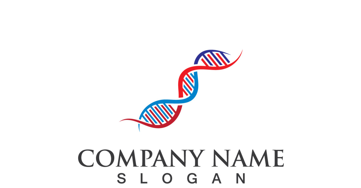 DNA Health Logo And Symbol Vector V2 - TemplateMonster
