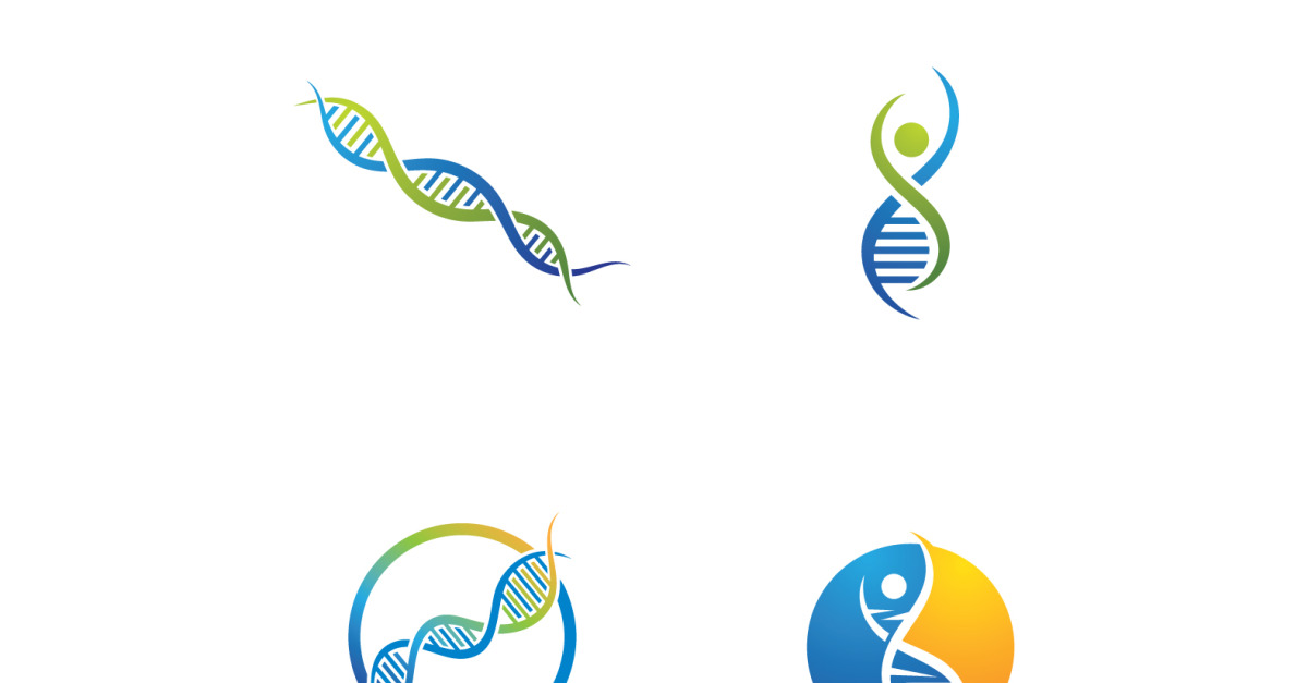 DNA Health Logo And Symbol Vector V17 - TemplateMonster
