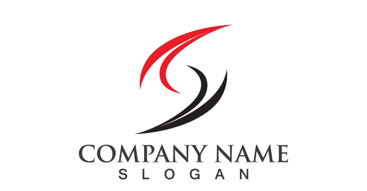 S letter Initial Business Logo Vector Design V1