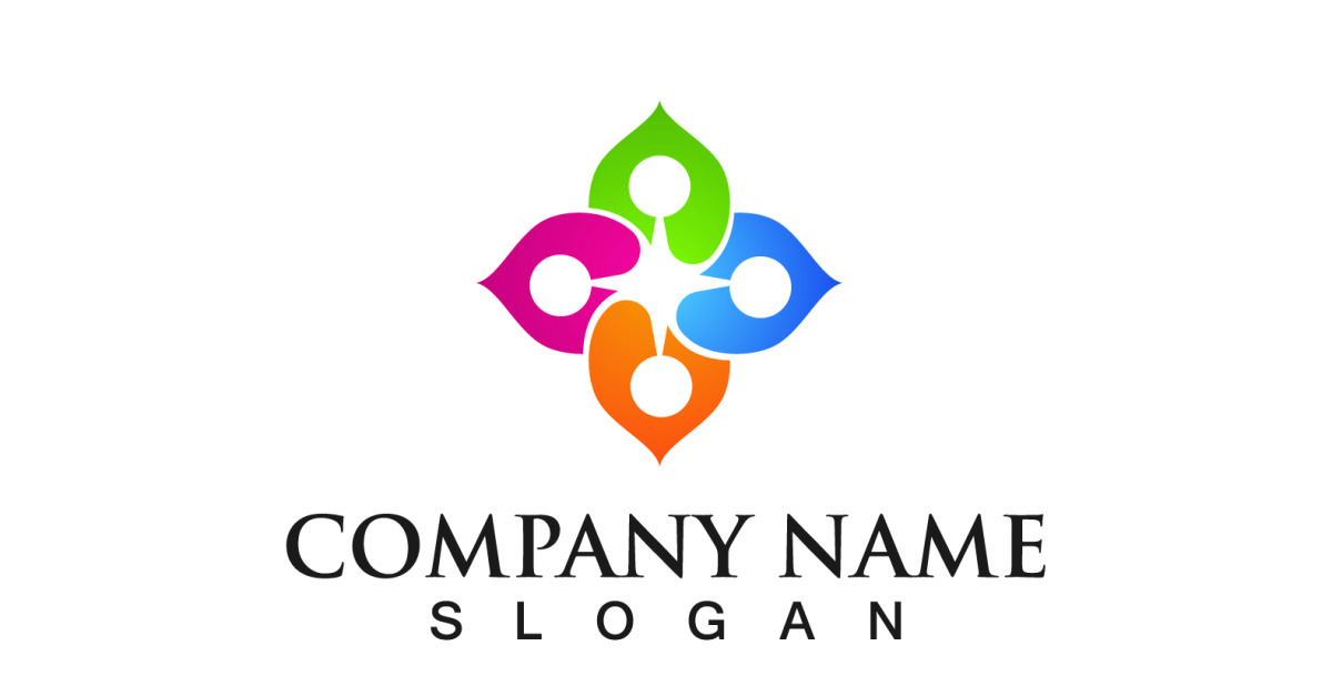 Group People Community Social Logo Vector V22