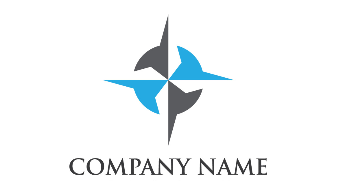 Compass Logo And Symbol Location Logo V1 - TemplateMonster