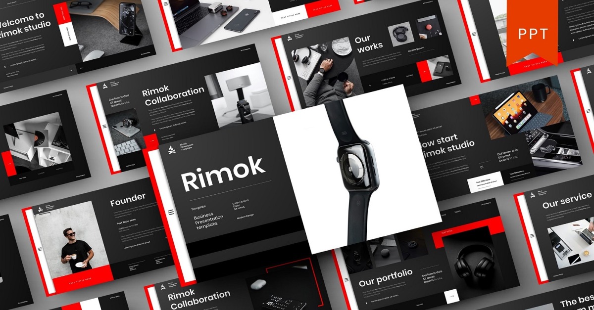 Rimok – Business PowerPoint Template - TemplateMonster