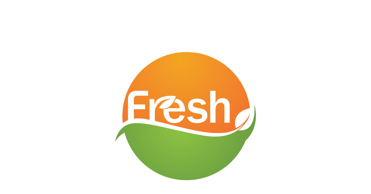 Fresh Leaf Nature Logo Design Vector V15 - TemplateMonster