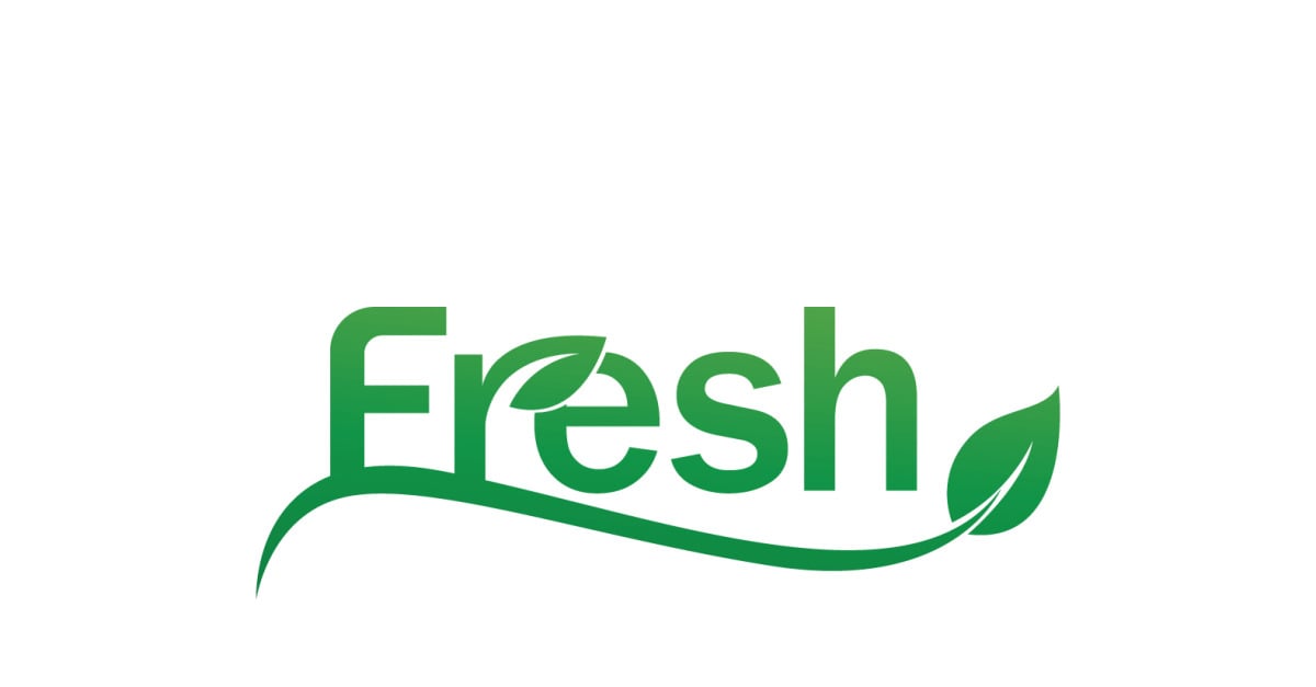 Fresh Leaf Nature Logo Design Vector V17 - TemplateMonster