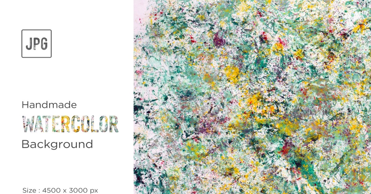 Water color Background Splotches & Blush