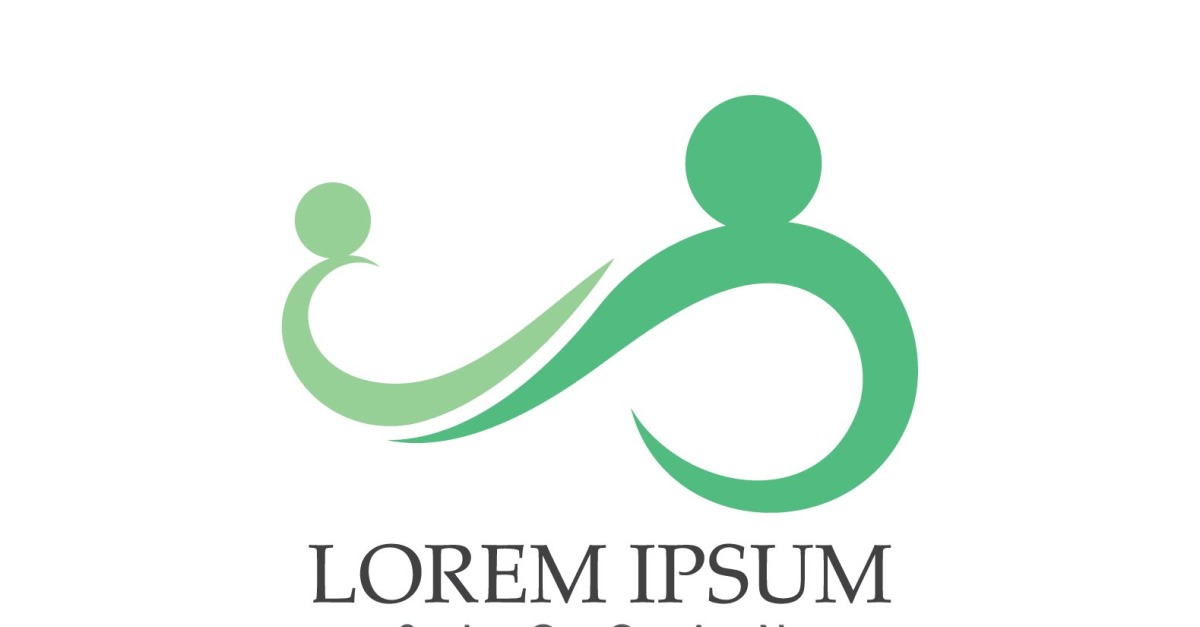 Infinity-Loop-Linie Logo-Vektor V3 #258572 - TemplateMonster