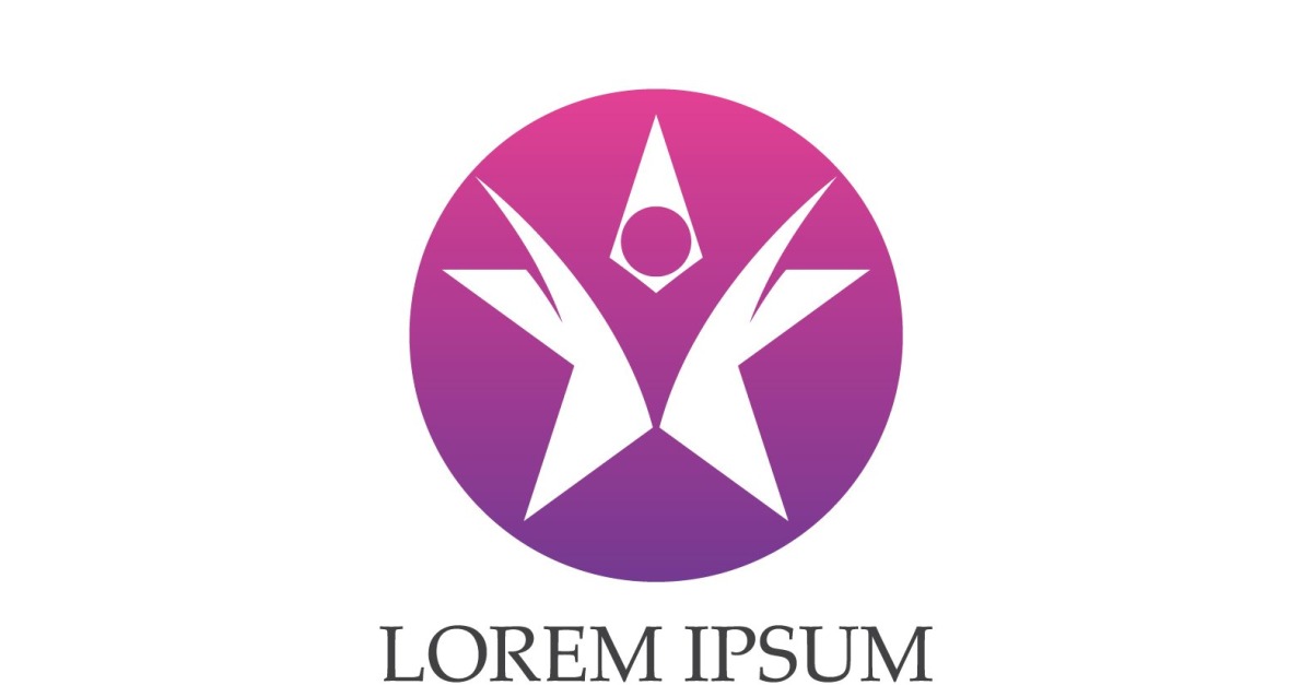 Başarı Yıldız Sembolü Logo Vektör V12 - TemplateMonster