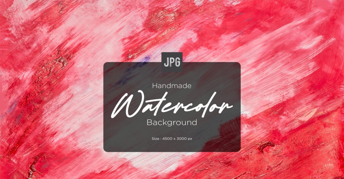 Red Water color Splotches Background - TemplateMonster