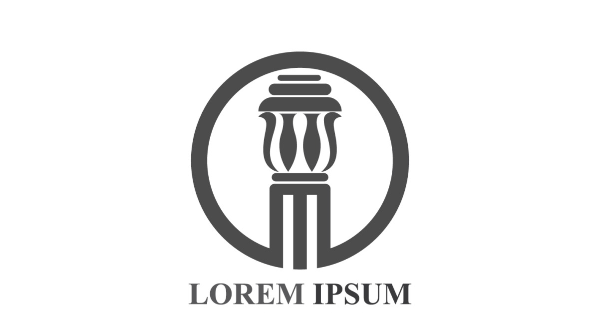 Column Logo And Symbol Template V6 #259068 - TemplateMonster