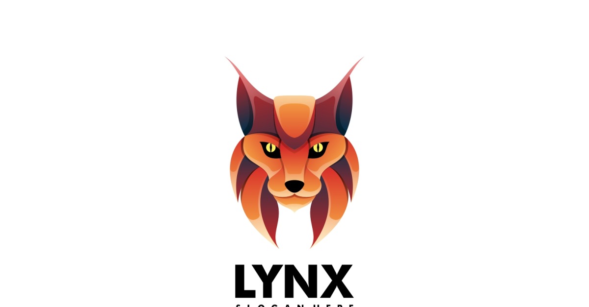 Lynx Gradient Colorful Logo Design #259266 - TemplateMonster