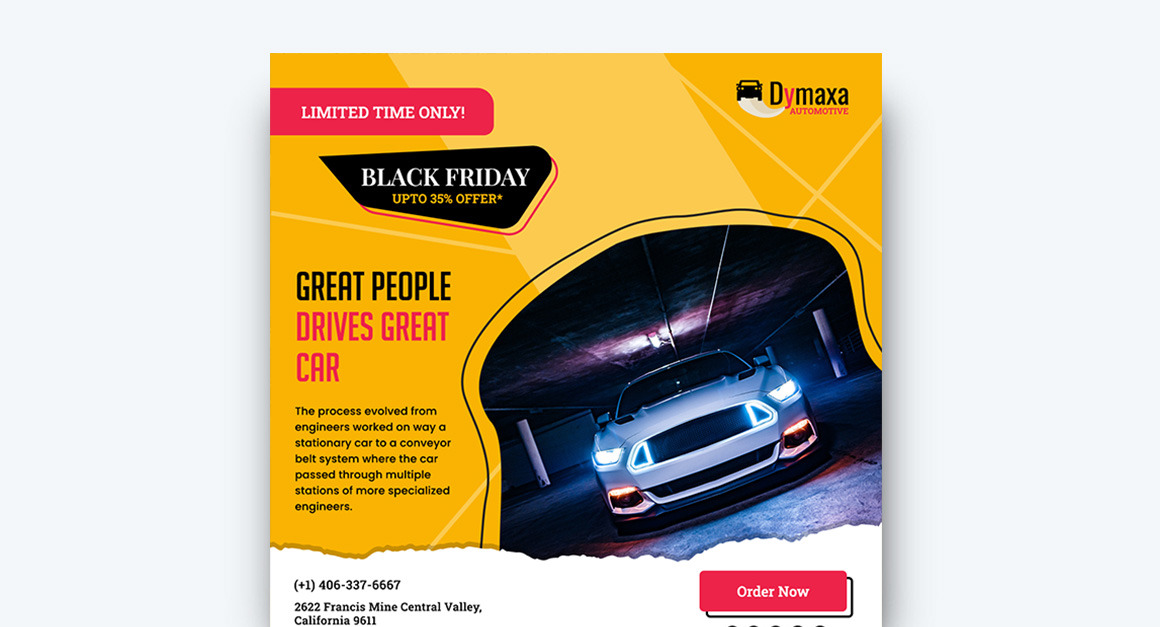 Automotive Social Media Instagram Post Template-05