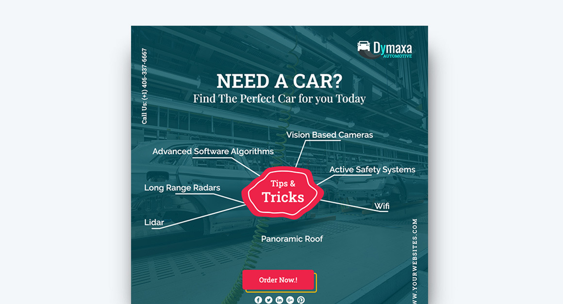 Automotive Social Media Instagram Post Template-11
