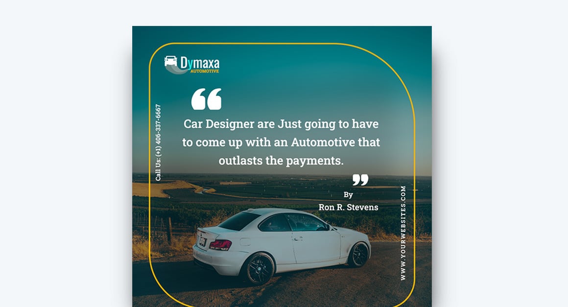 Automotive Social Media Instagram Post Template-16