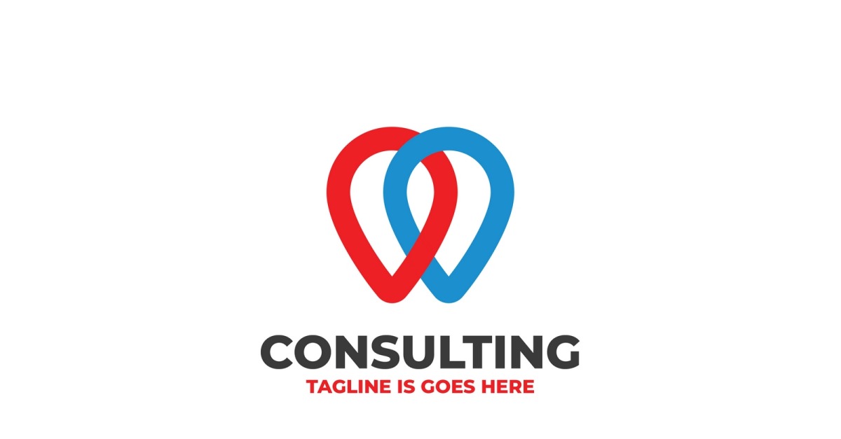 Business & consulting Logo Template V5 - TemplateMonster