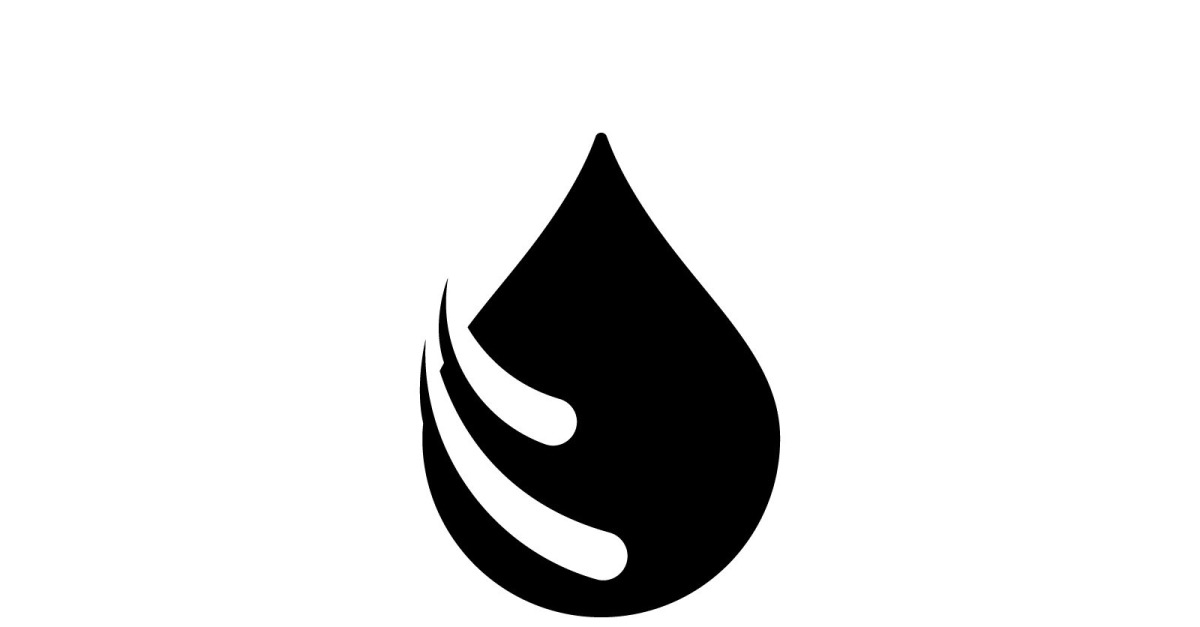 Wassertropfen-Logo-Vorlage Vektor-Wasser-Icon-Design V6
