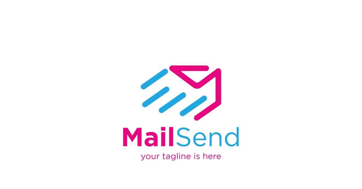 E-post Skicka logotypmall #260587 - TemplateMonster