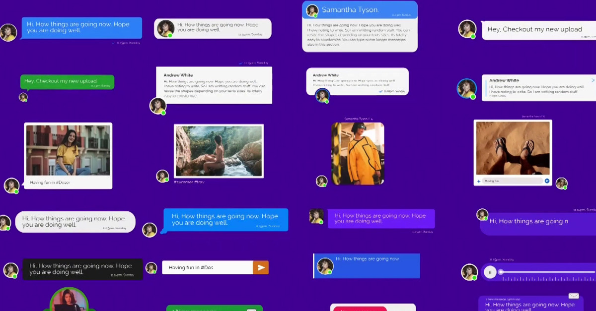 Message Toolkit V.2: (Mogrt) Premiere Pro pack