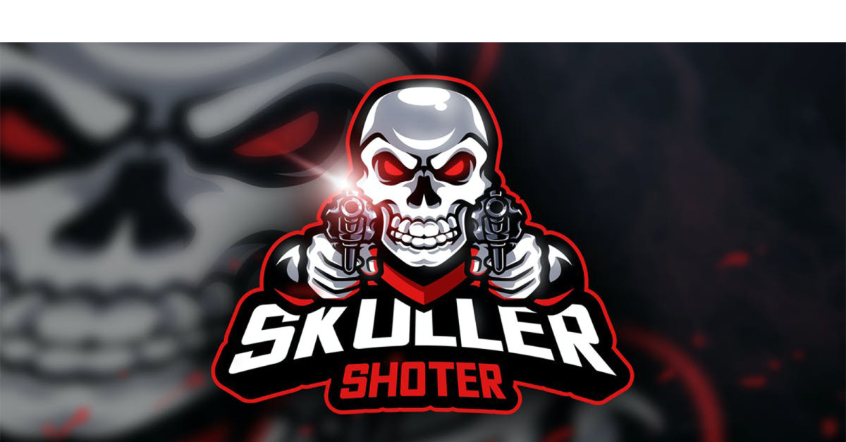 Skuller Shoter - Mascot & Esport Logo - TemplateMonster