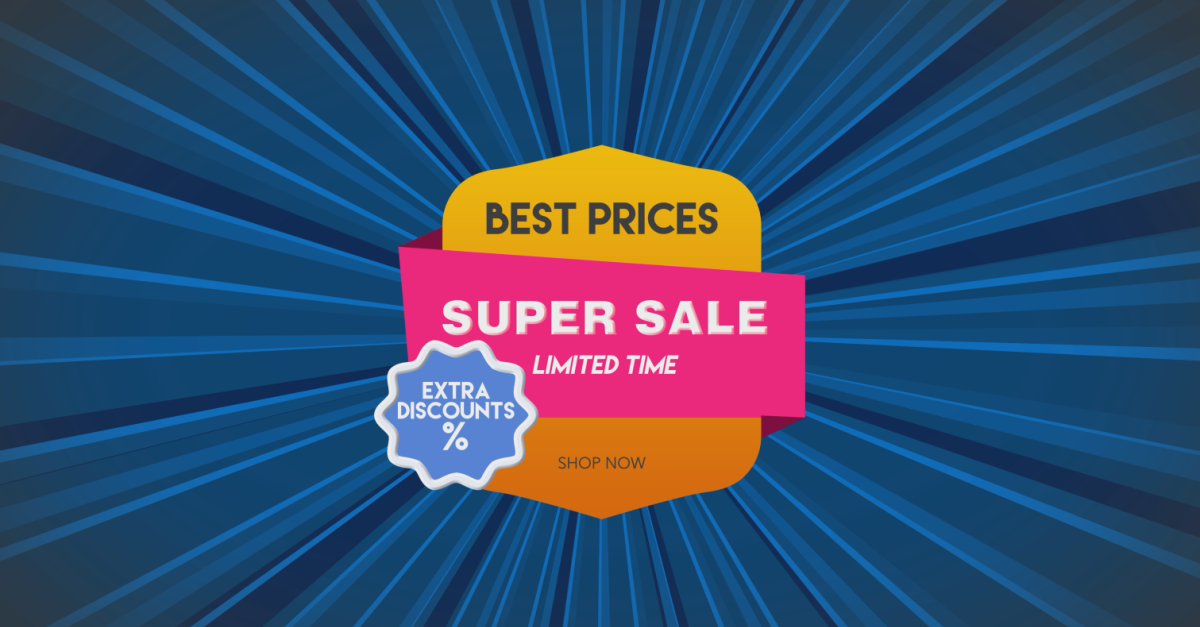 Super Sale Limited Time Shop Now Animation 4k Looped 60fps