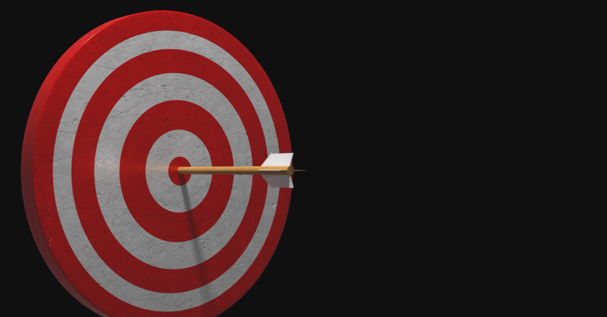 Success In Business Target Hit In The Center By Arrow Loop Transparent ...